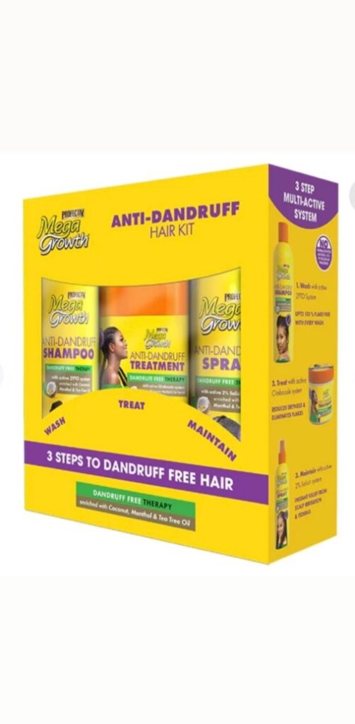 Mega Growth Anti Dandruff Hair Kit – wigandhairessential