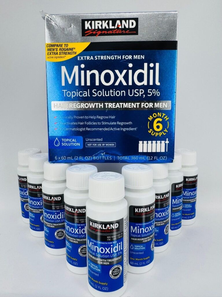 Minoxidil tropical solution for hair growth – wigandhairessential